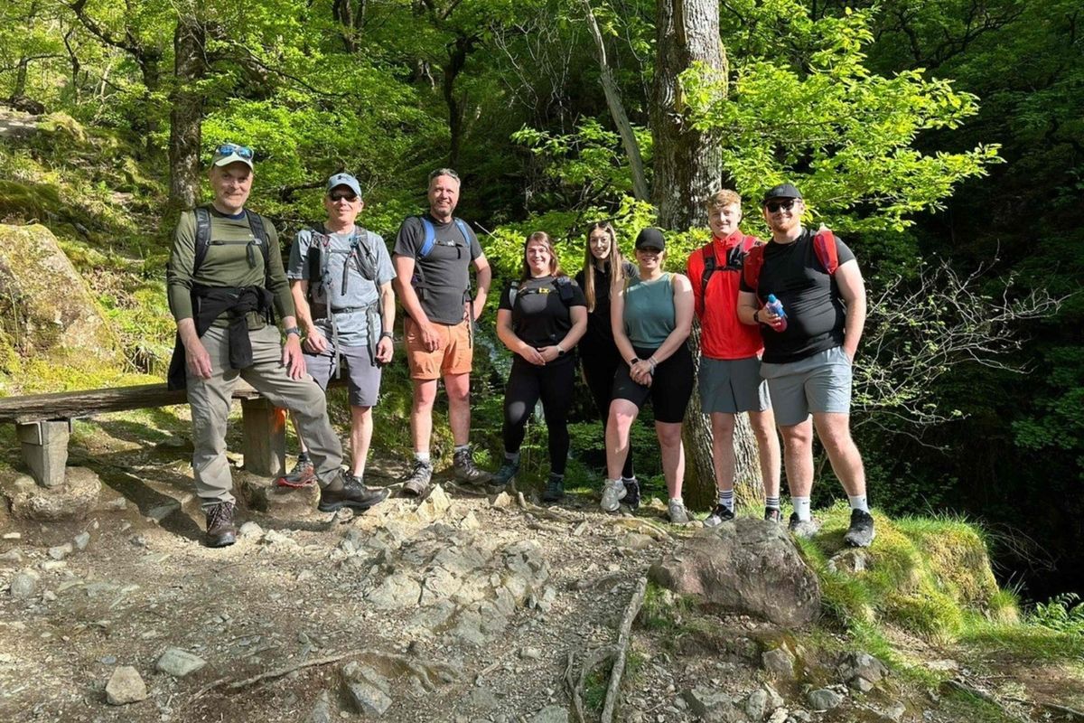 Construction firm in 'daunting' challenge to climb 12 Snowdonia peaks ...