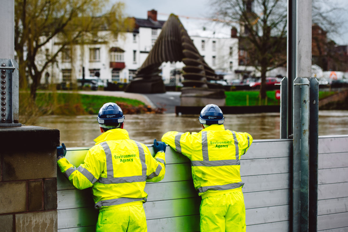 Flood barriers go up as alerts issued for Shropshire - with video and ...
