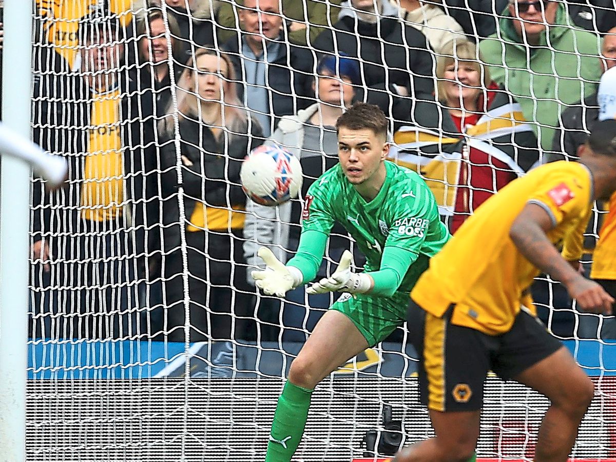 "I've got to stamp my feet down" - Josh Griffiths on his West Brom No.1 ...