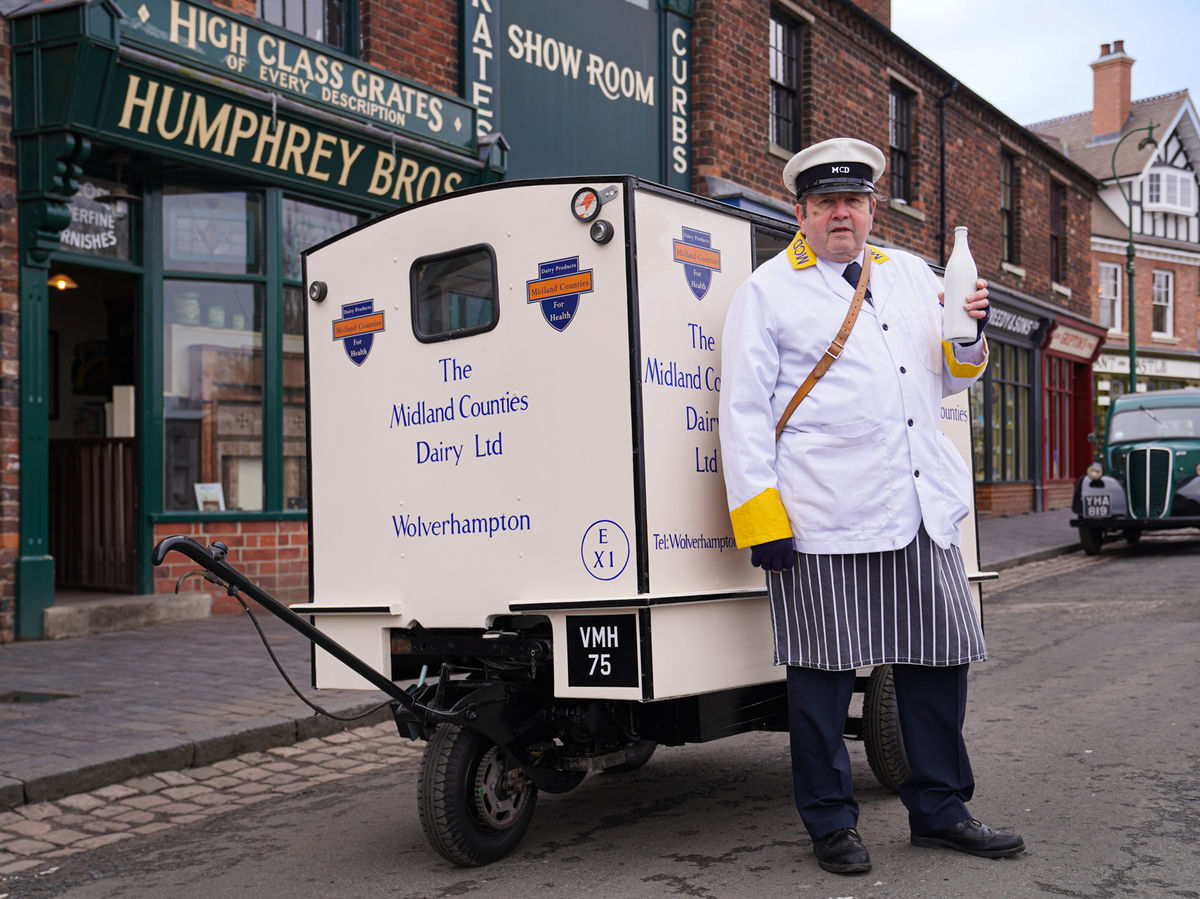 Black Country Living Museum welcomes 1950s-style milkman character ...