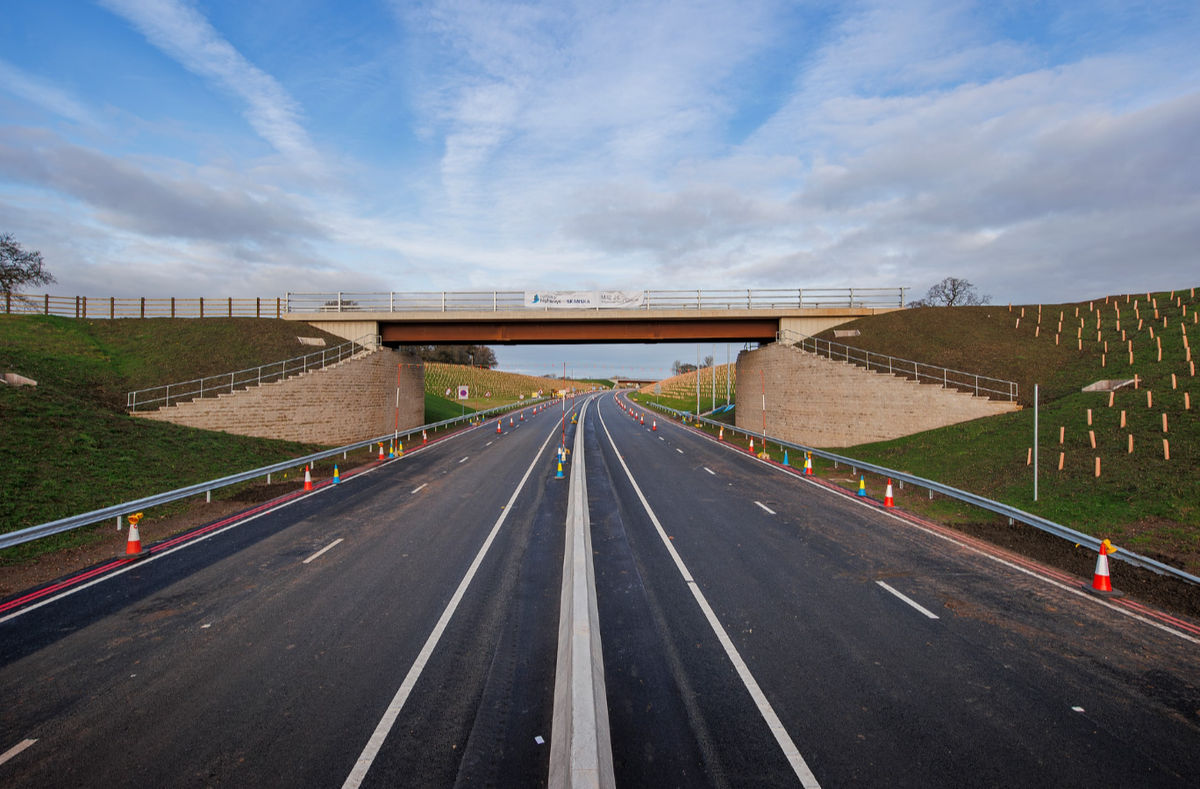 Drivers get first outing on brand new multi-million-pound road and ...