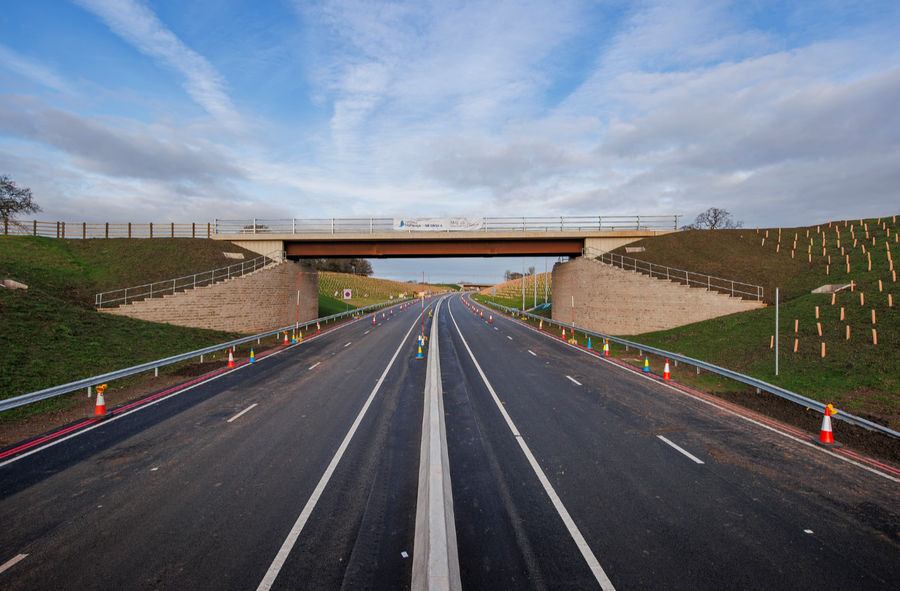 Drivers get first outing on brand new multi-million-pound road and ...