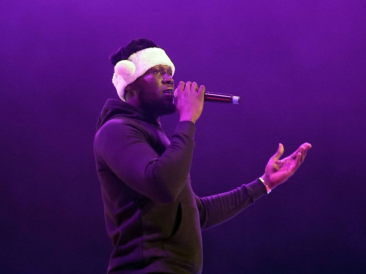 Stormzy takes to the stage at his Merky Foundation’s first Christmas ...