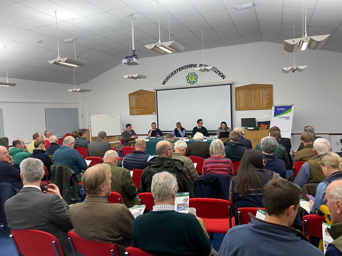 Worcestershire farmers pack county meeting at Hawford | Shropshire Star