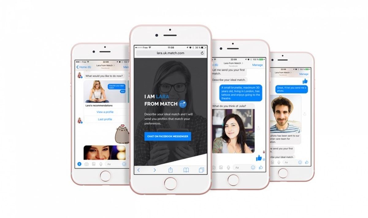Match launches UK's first dating bot on Messenger to help you find love ...