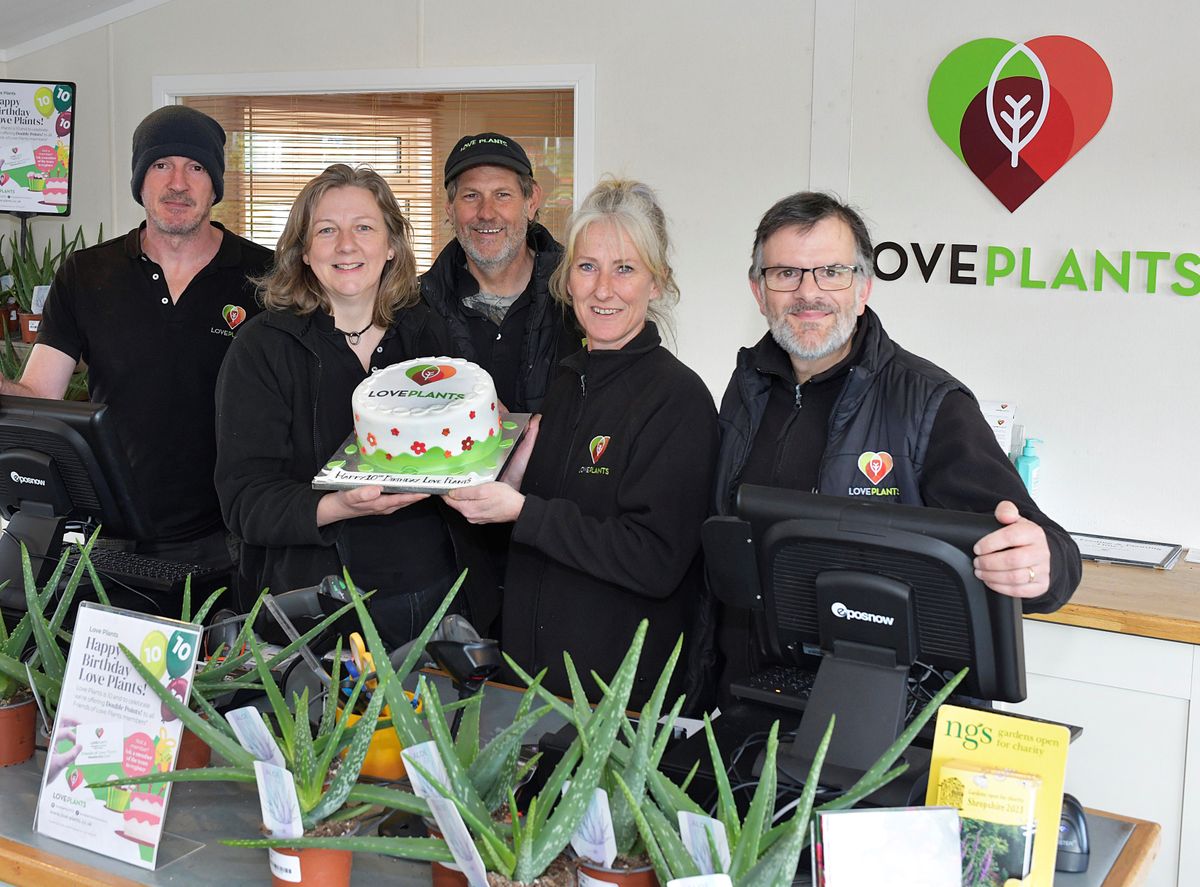 Popular Shrewsbury plants centre celebrates ten years | Shropshire Star