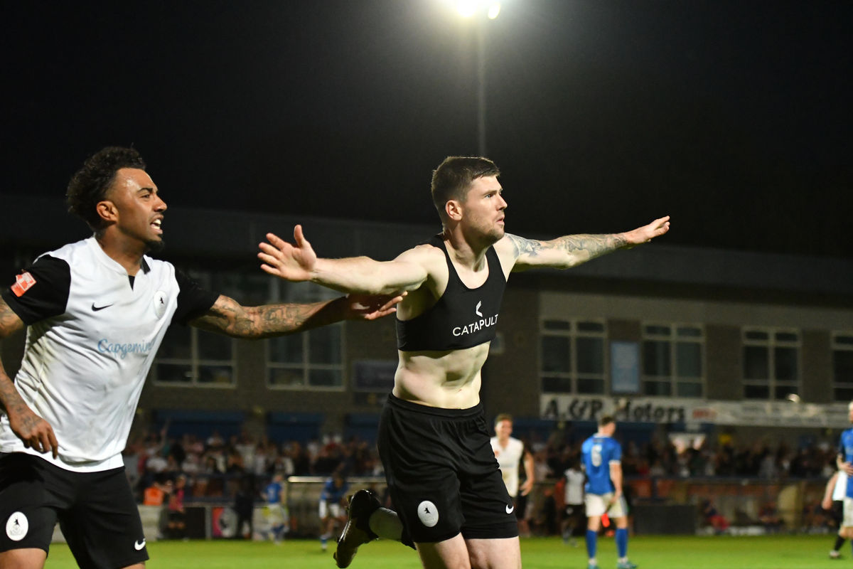 AFC Telford United 3 Halesowen Town 2: Bucks book place in play-off ...