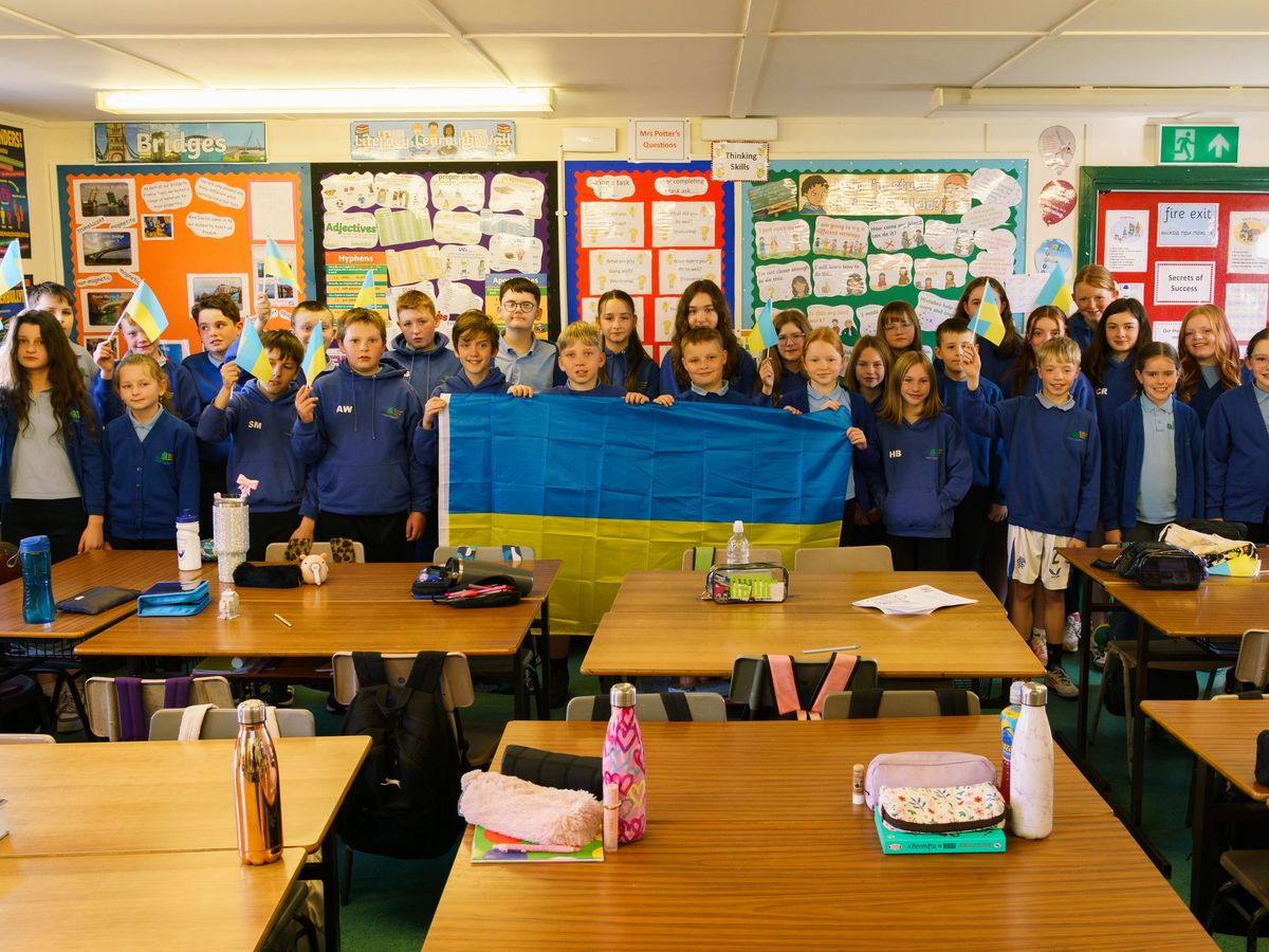 Co Antrim pupils building lasting links with Ukrainian school ...