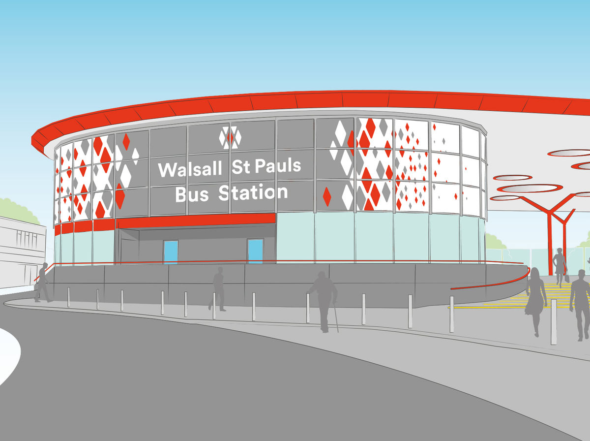 Walsall Bus Station revamp revealed in new vision | Express & Star