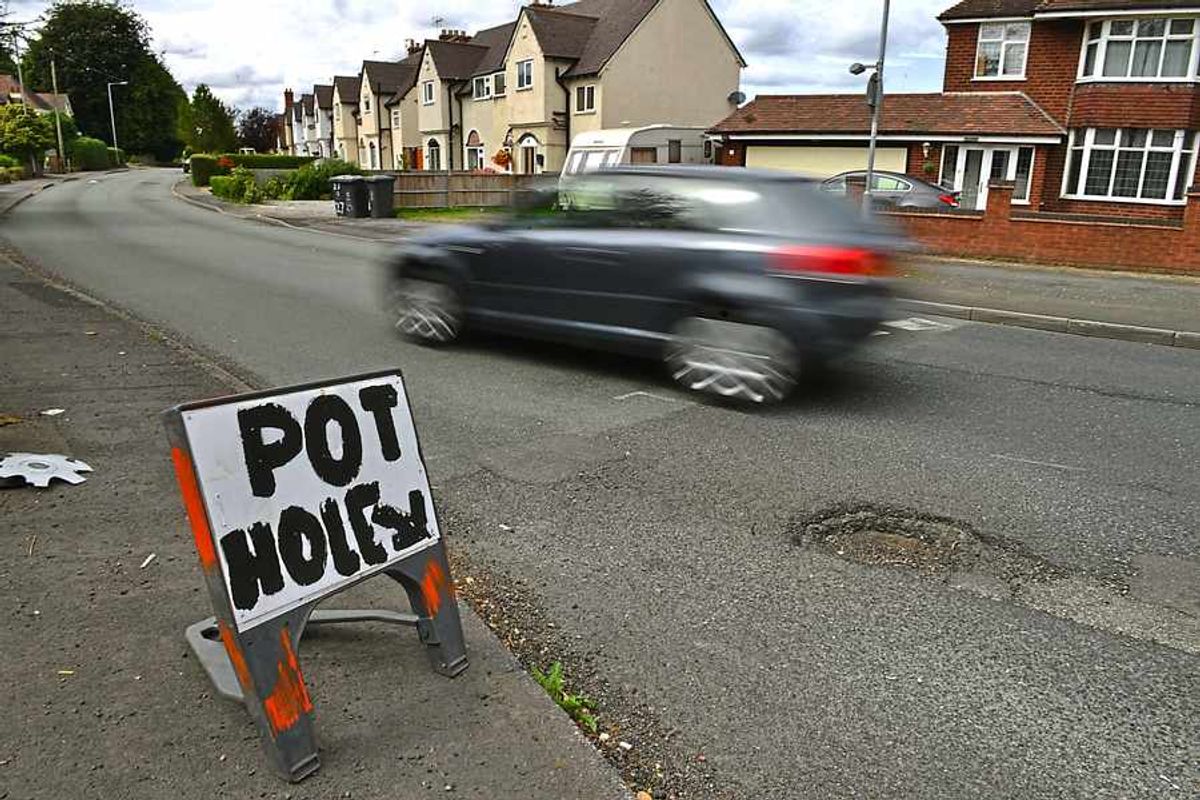 Pothole Patrol returns to tackle problem Cannock roads | Express & Star