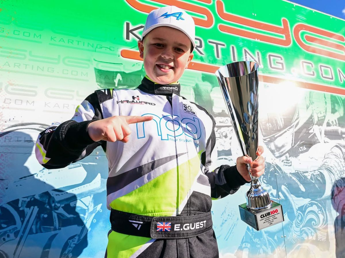 Ethan’s in the driving seat after go-kart success | Express & Star