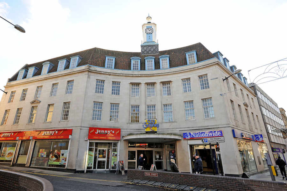 Rise in number of shoppers visiting Walsall's Old Square Shopping ...