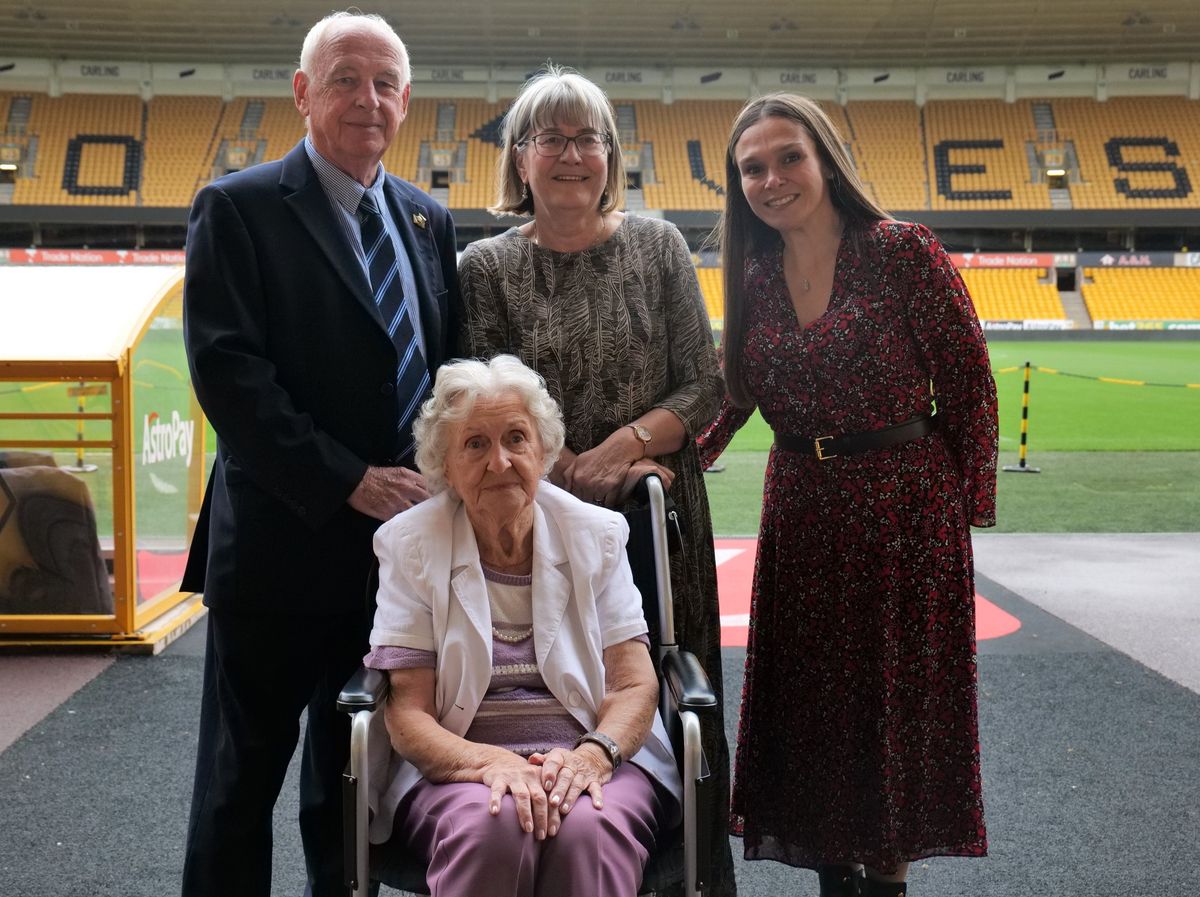 Relative of Wolves’ greatest ever manager Stan Cullis marks 100th ...