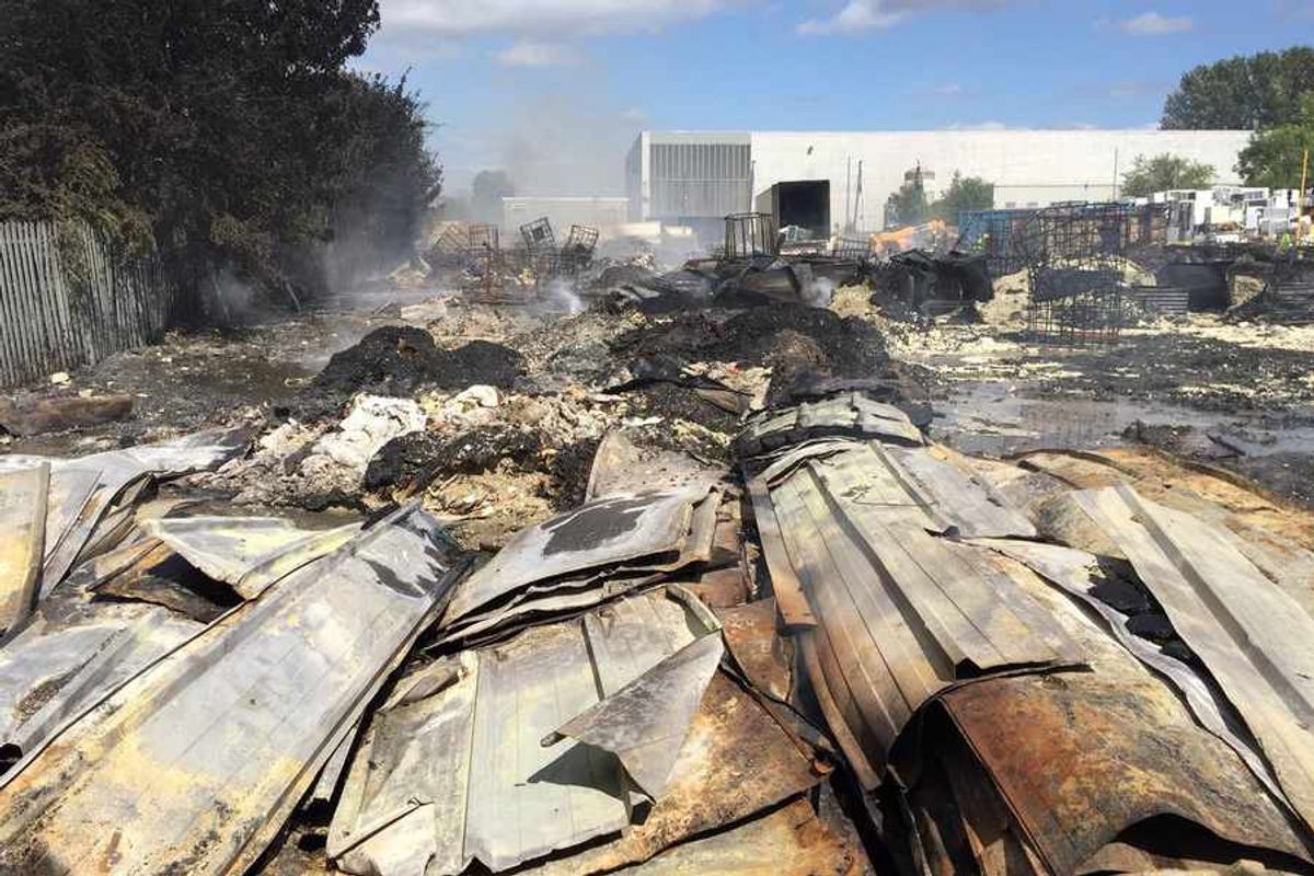 Lye fire: Environcom blaze was started accidentally | Express & Star