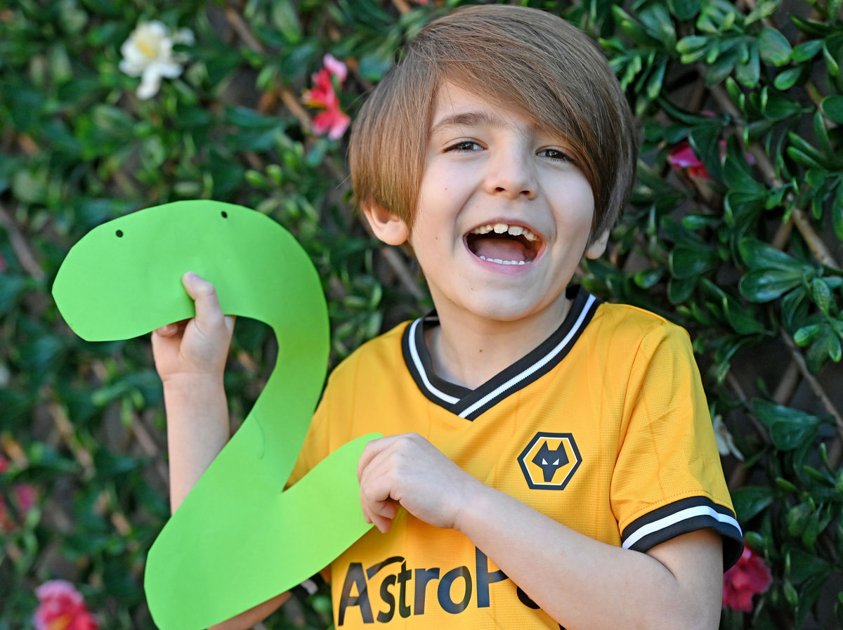 Boy celebrates second birthday despite being days away from turning ...