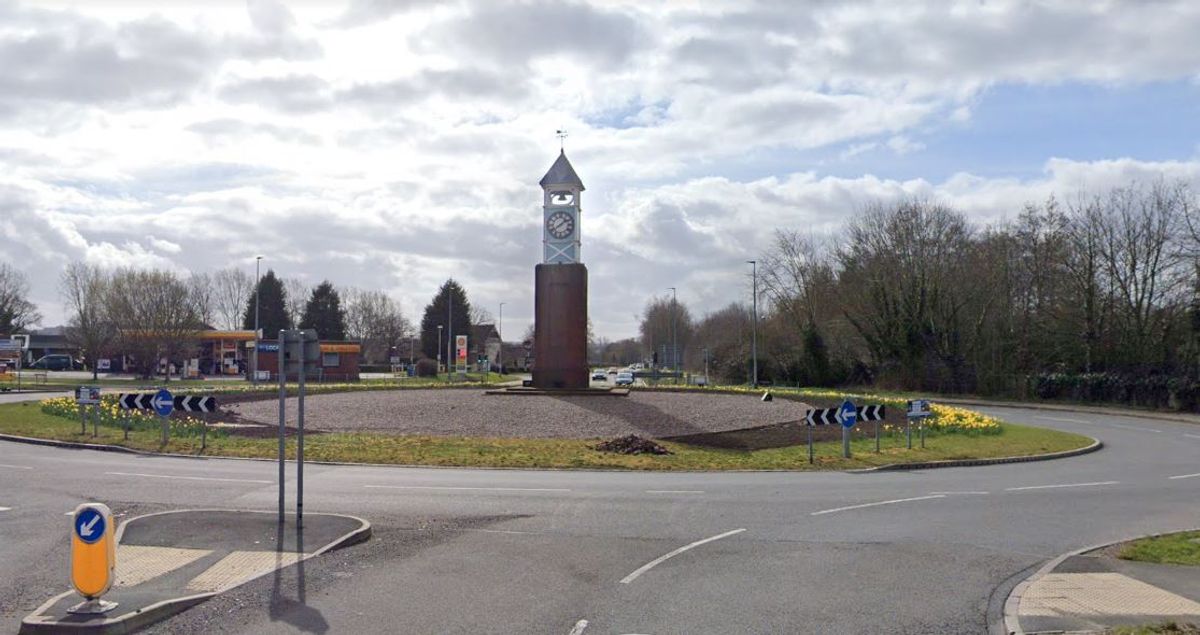 Lorry and car involved in crash on Telford roundabout | Shropshire Star