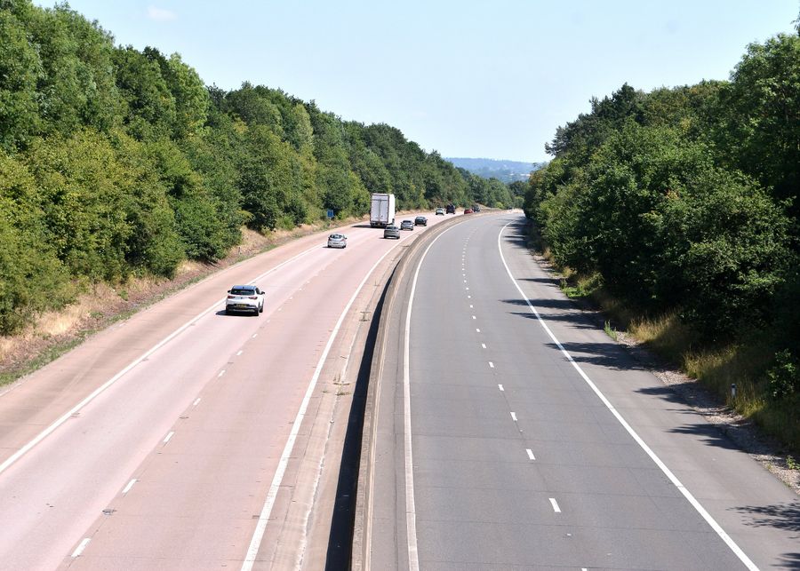 Traffic 'building up' on M54 after two-car accident | Express & Star