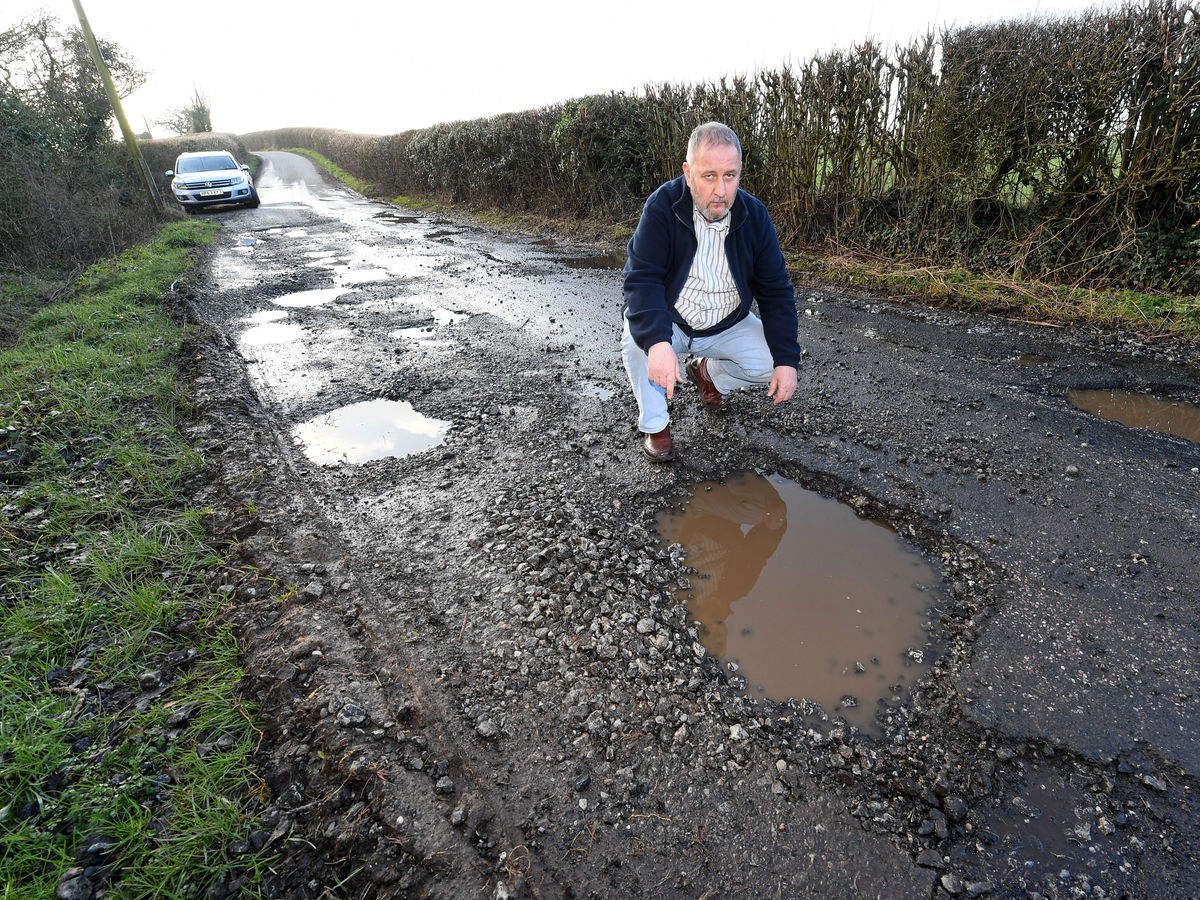 Revealed: The worst roads for potholes in the region including Black ...