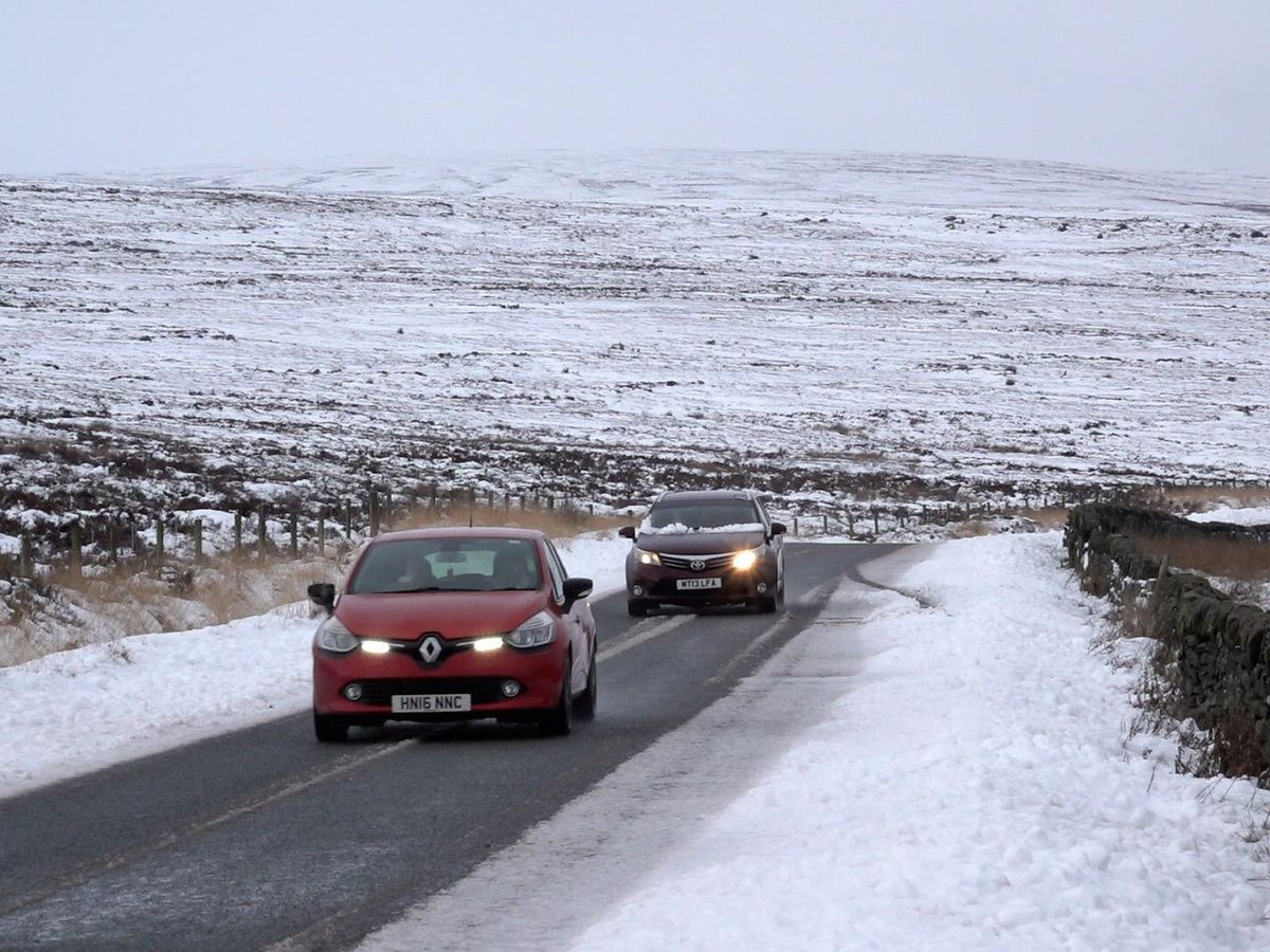Weather warnings remain in place across UK after Storm Goretti ...