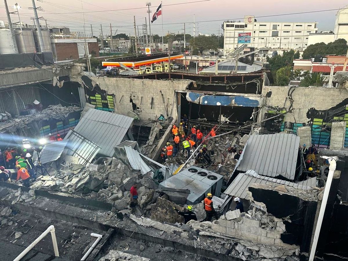 Death toll rises to 66 after roof collapse at Dominican Republic nightclub | Express & Star