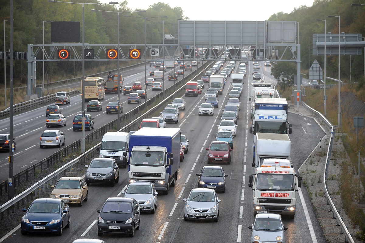 Congestion warning on M6 and M54 after collision | Express & Star