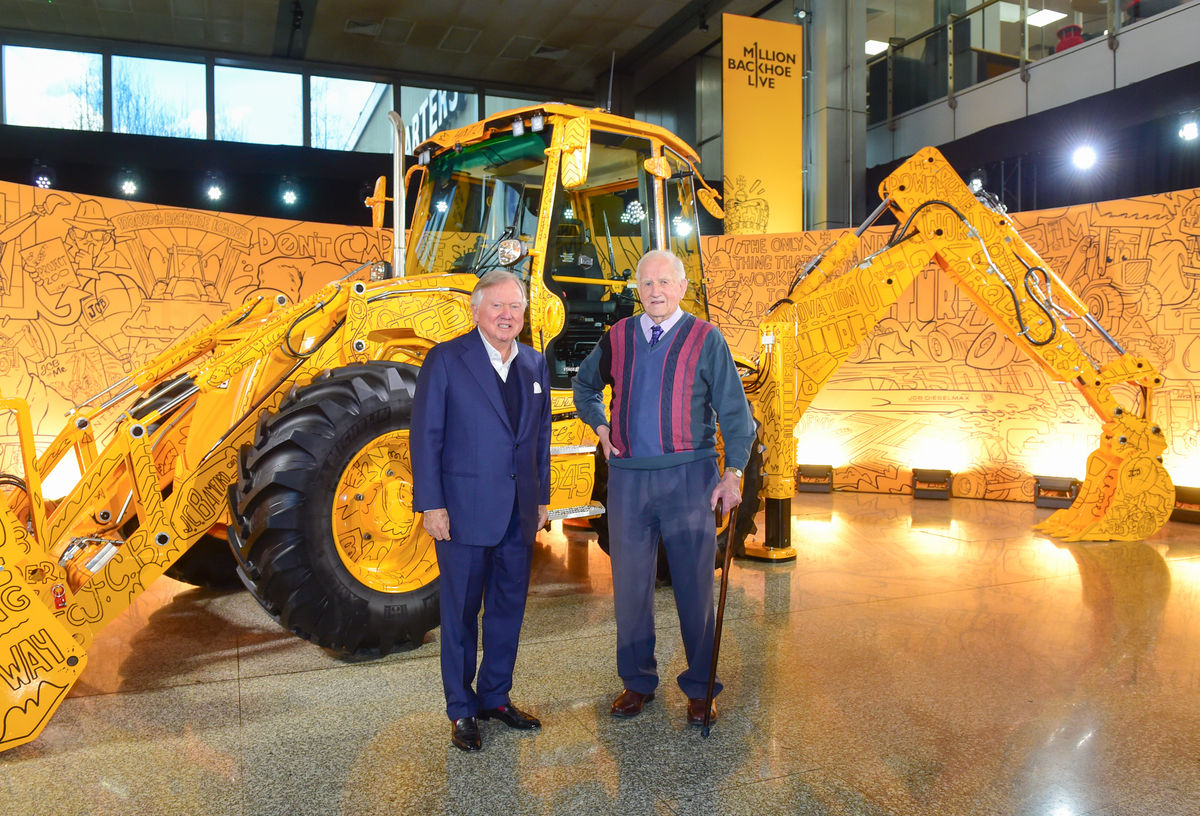 JCB marks milestone with production of one millionth backhoe loader ...