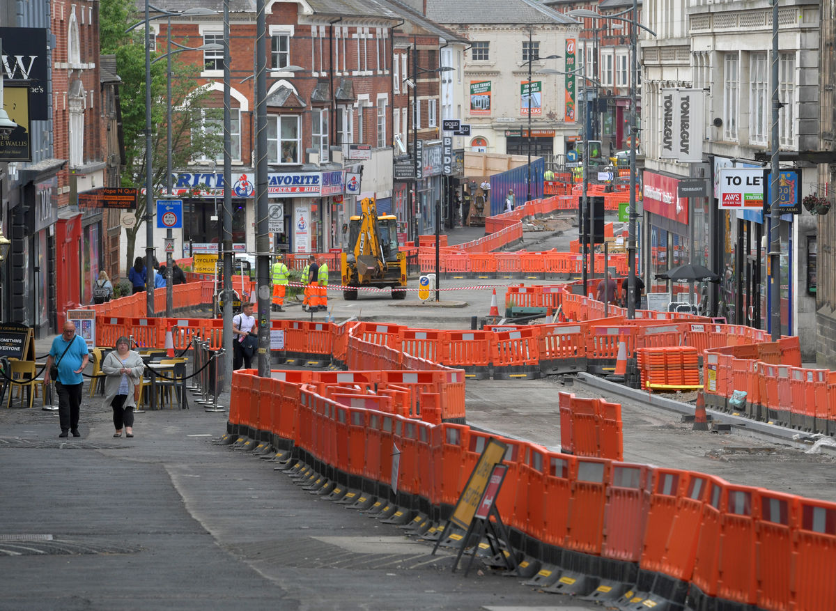 Major pedestrianisation scheme in Wolverhampton delayed due to weather ...