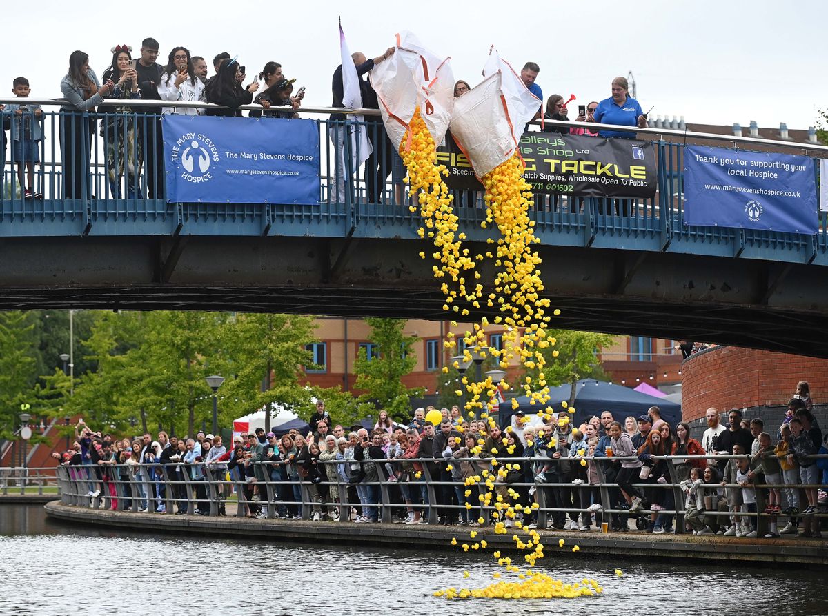 In pictures: A quacking day at The Black Country Duck Race | Express & Star