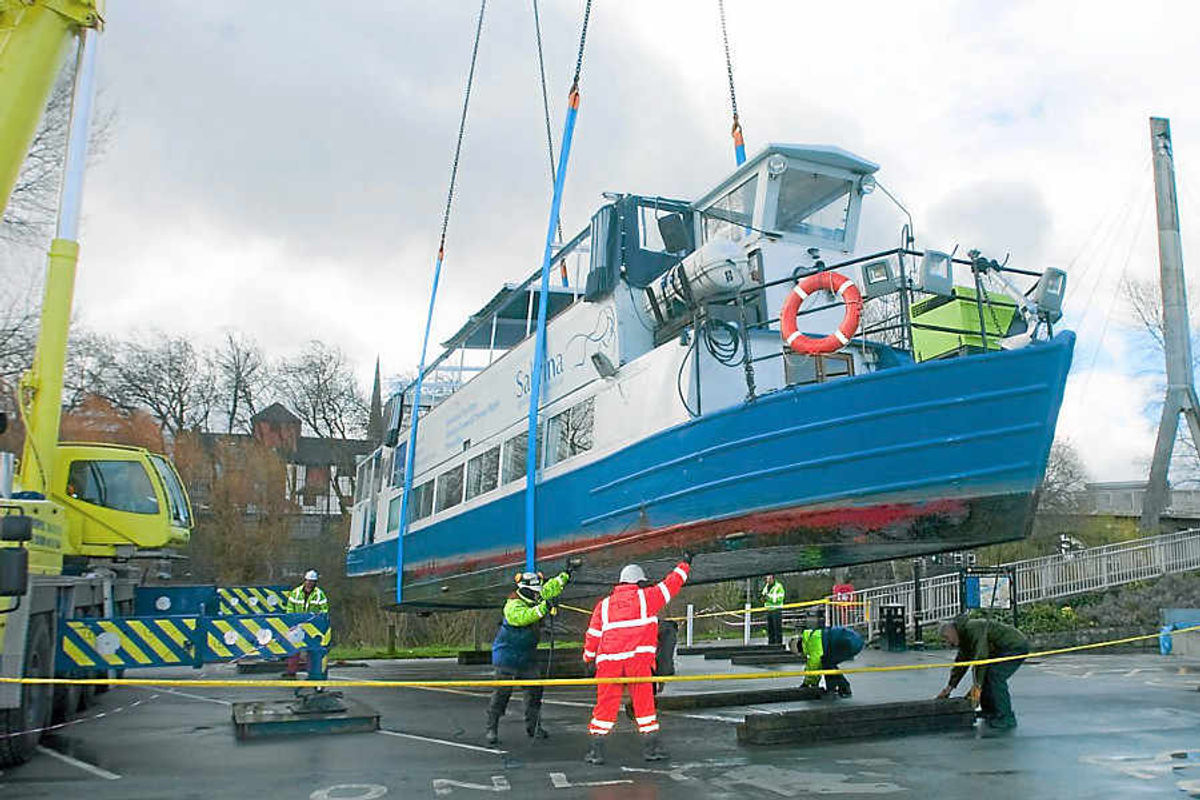 Find out how you could see the spectacular Shrewsbury Sabrina boat lift ...