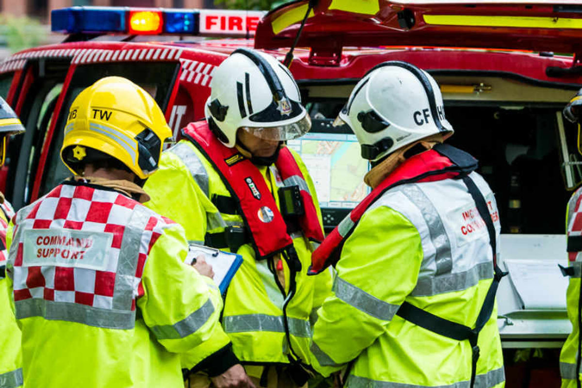 Shropshire fire crews called to flooding in northern England ...