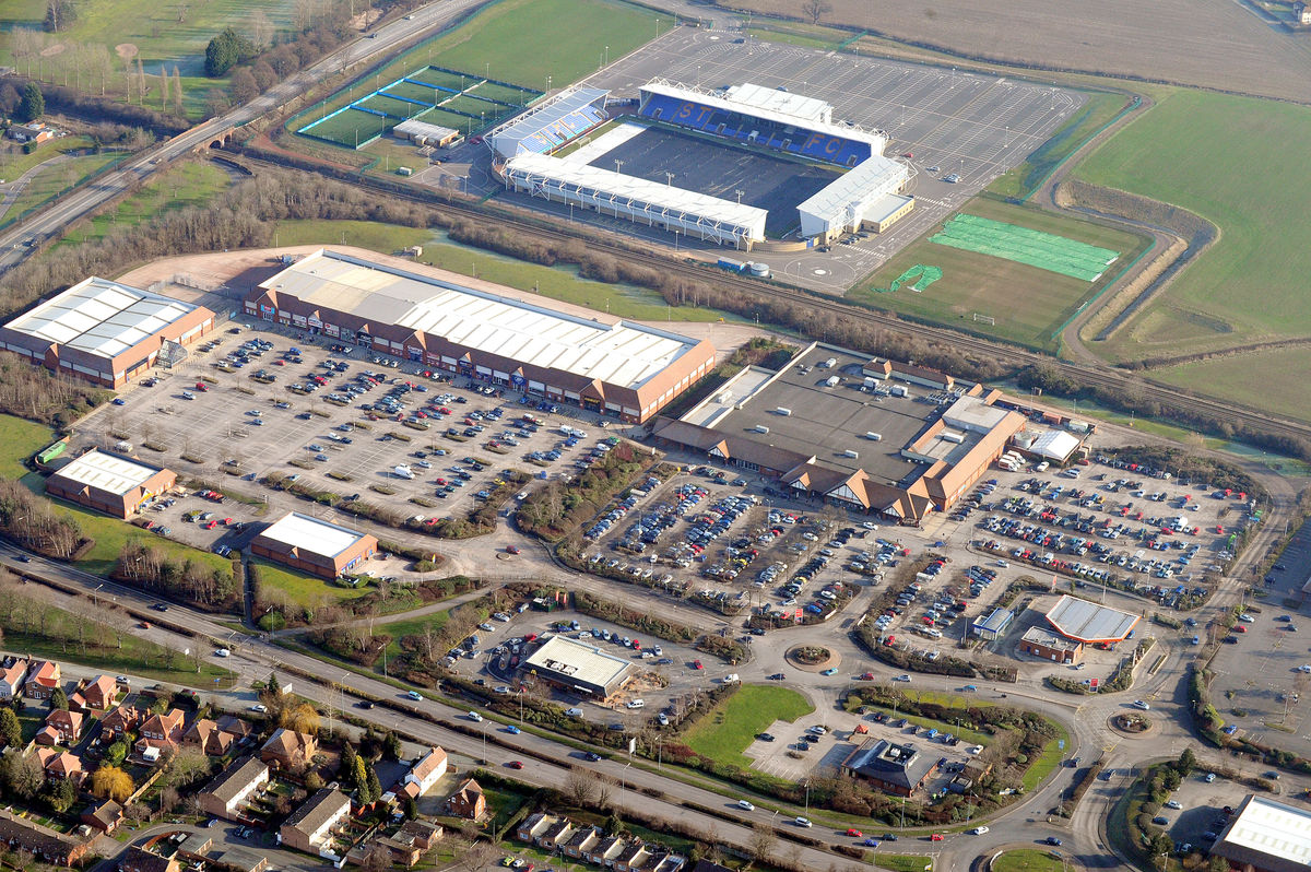 New lane plans for Shrewsbury's Meole Brace Retail Park entrance ...