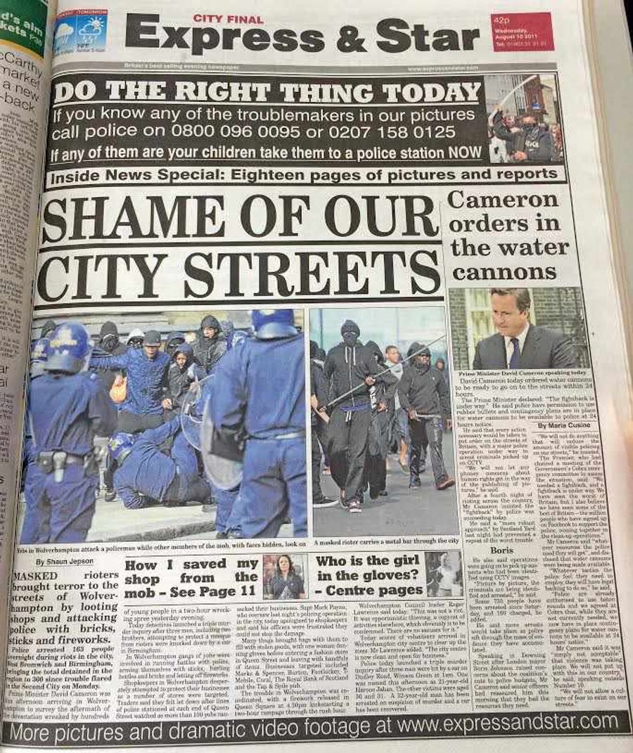 Wolverhampton riots, five years on: A day of violence that will live in ...