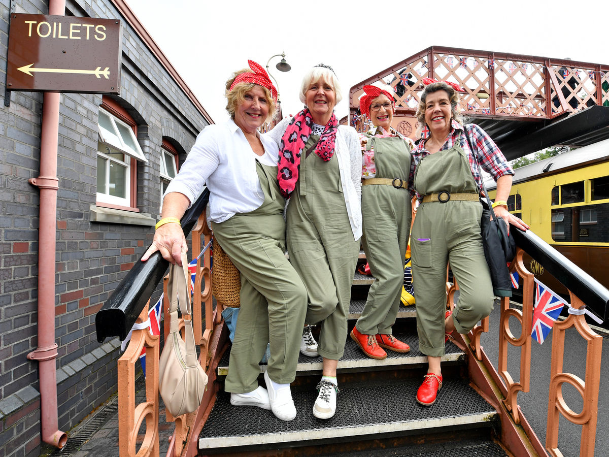 Heritage railway steamed back to 1945 at special weekender | Shropshire ...