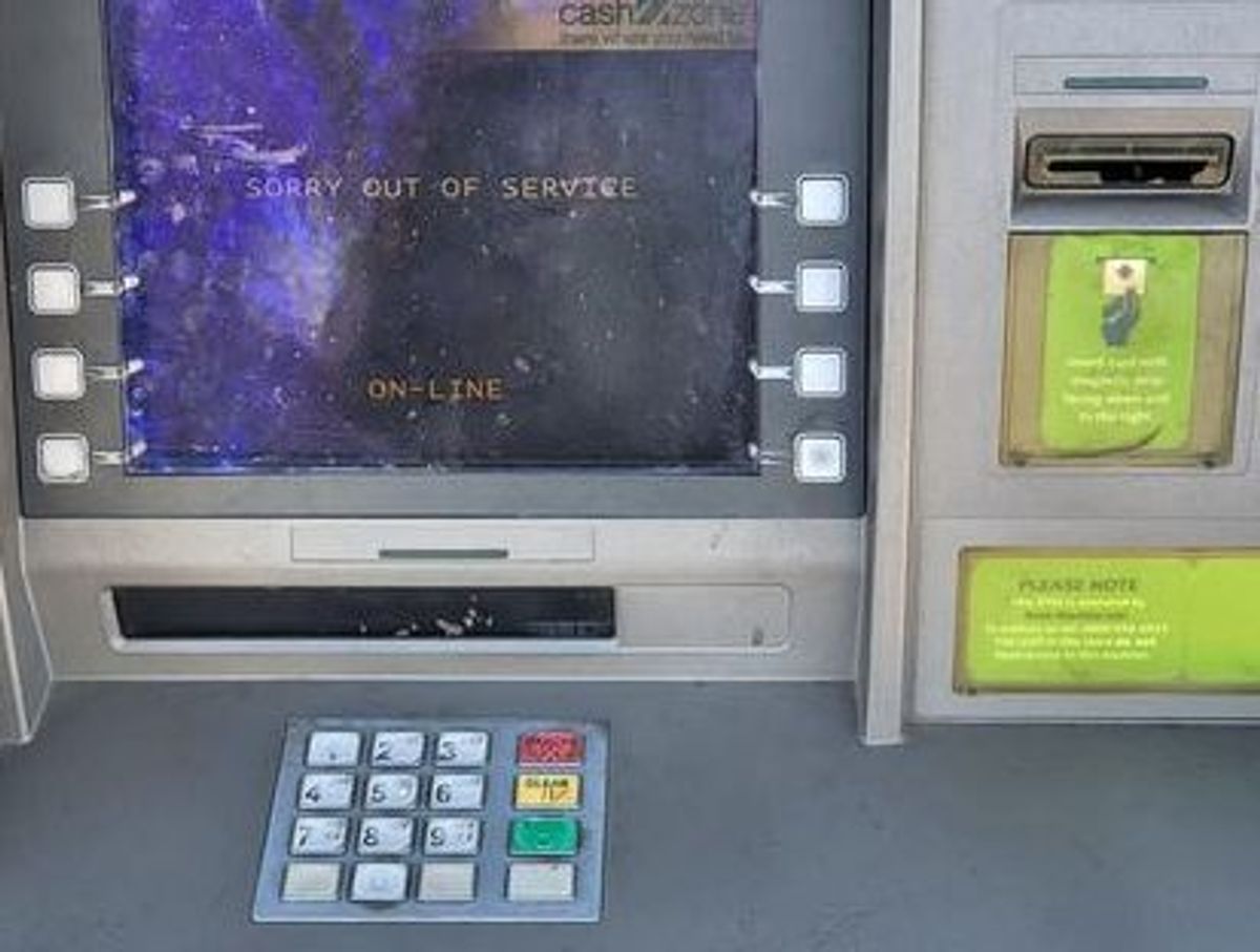 Police issue warning after damaged cash machine swallows card in ...