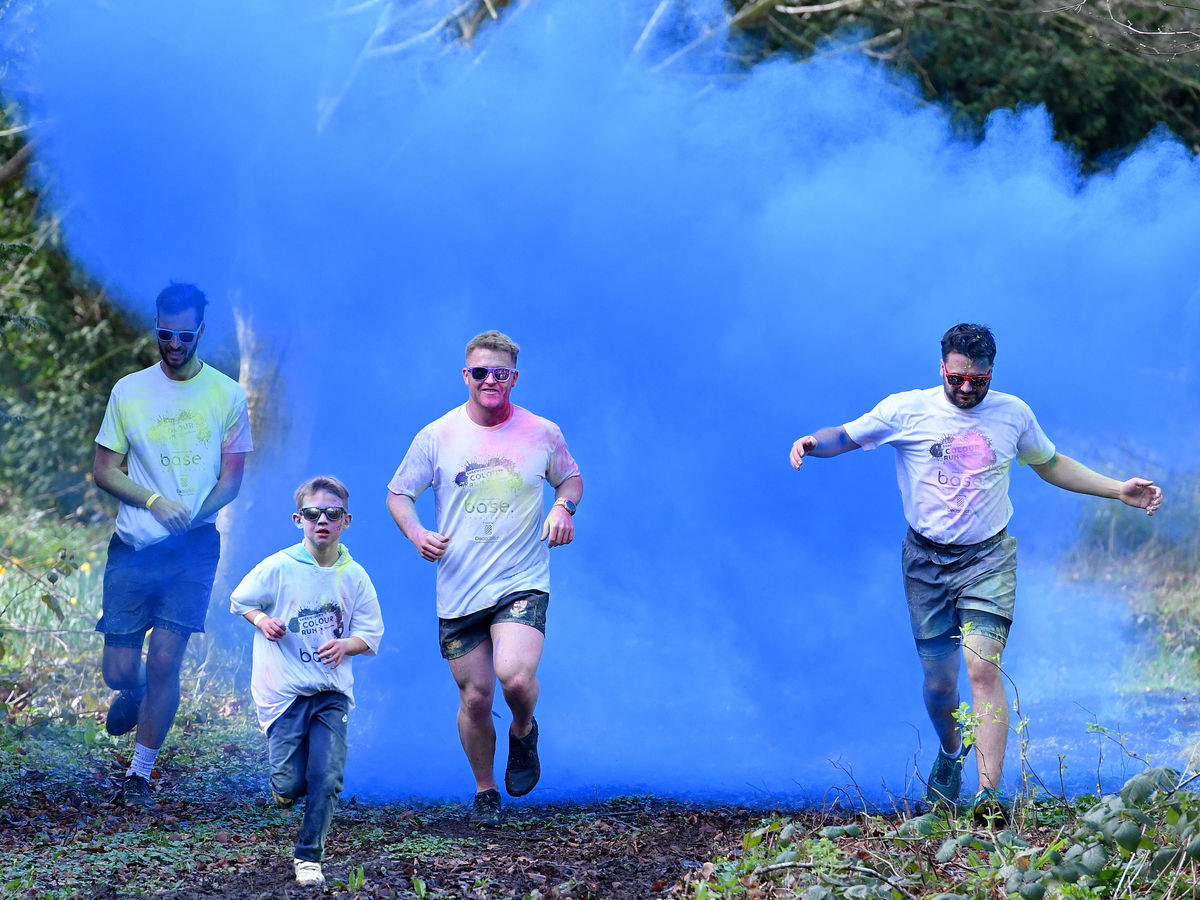 Colour run helps raise more than £25k for charity | Shropshire Star