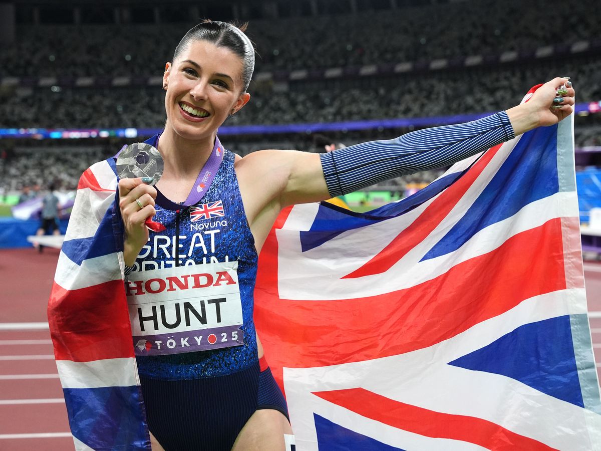 ‘Academic badass and track goddess’ – Amy Hunt celebrates shock 200m ...