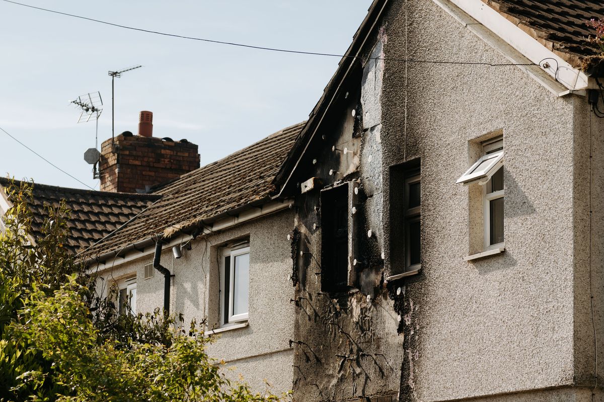 House fire in Wednesbury - three people taken to hospital with ...