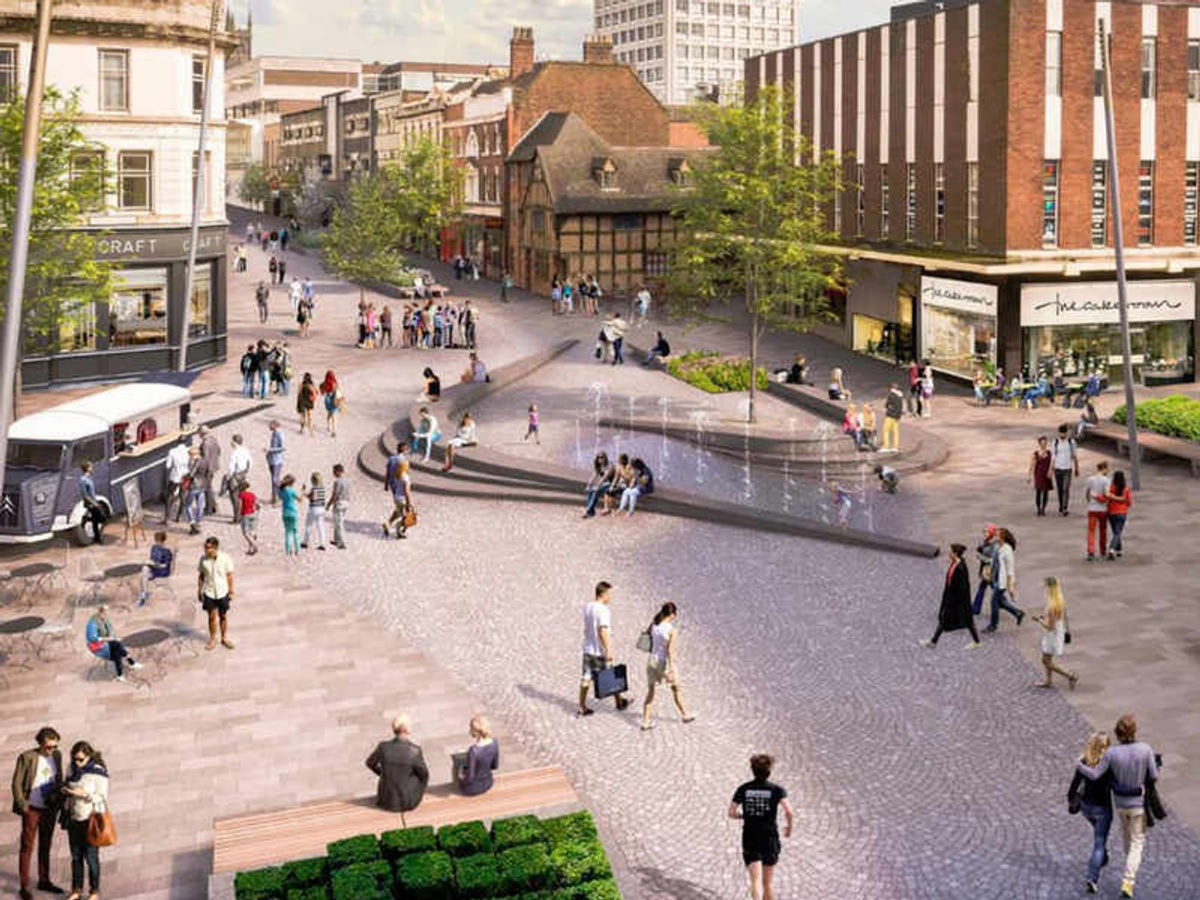 Work starting within weeks on new vision for Wolverhampton city streets ...