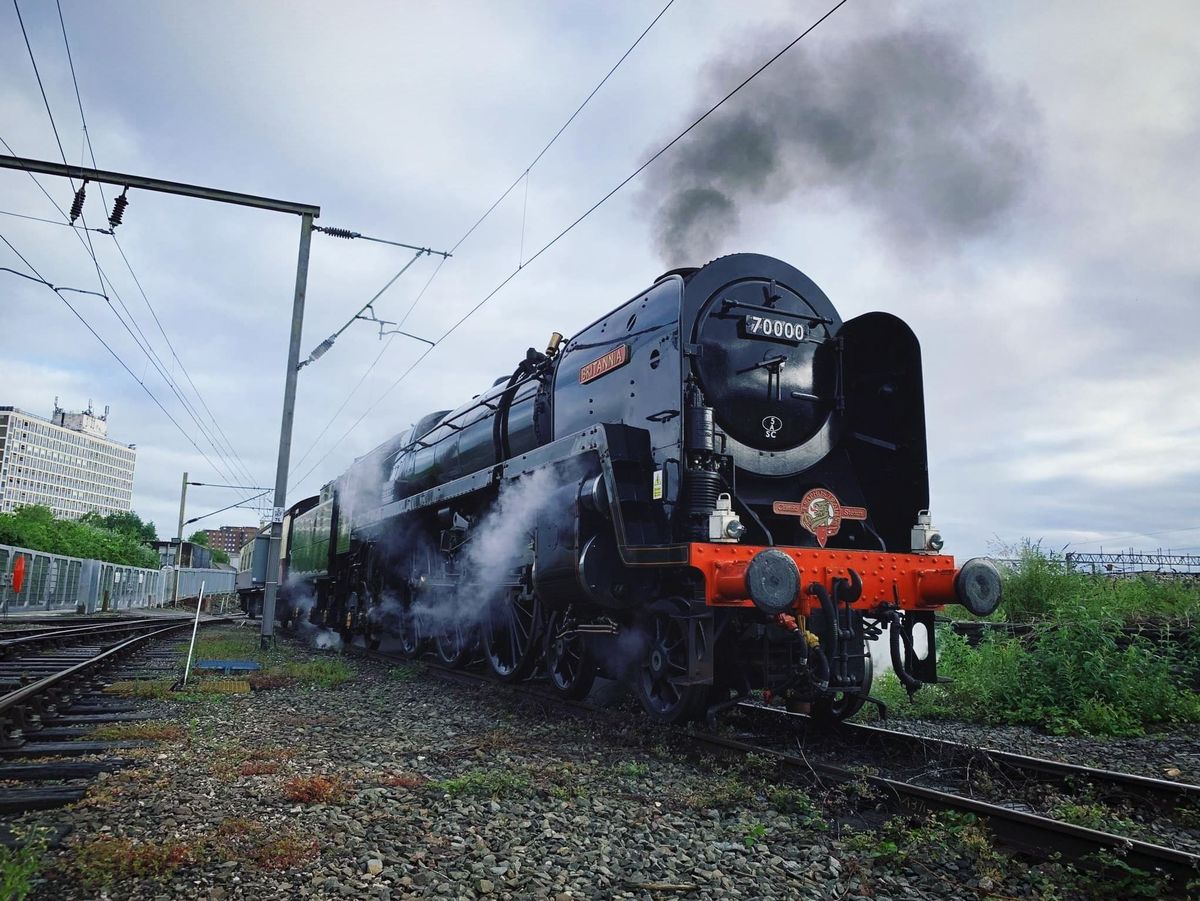 When and where to see steam loco Britannia when it runs through ...