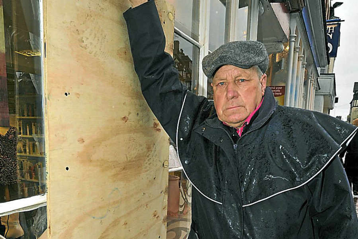 Fury at Bridgnorth charity shop vandal 'scum' | Shropshire Star