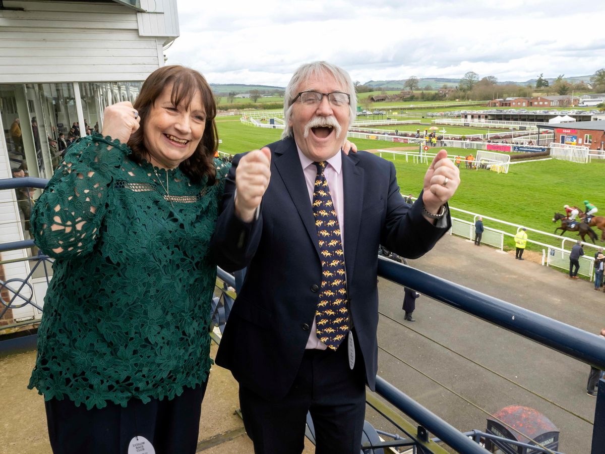 Watch: Horse-mad couple who scooped £2.7m on Lottery visit every ...