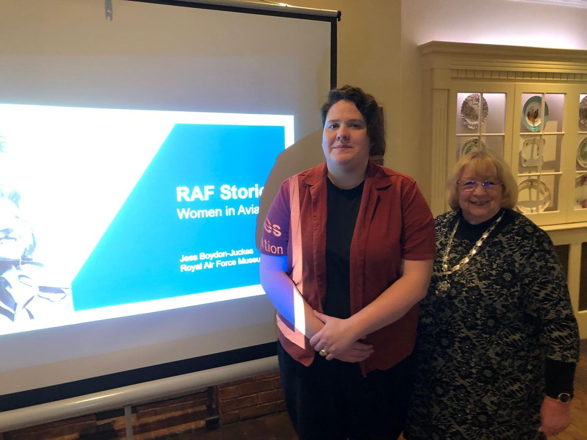 Soroptimists group hear 'inspiring' stories of women in the RAF ...