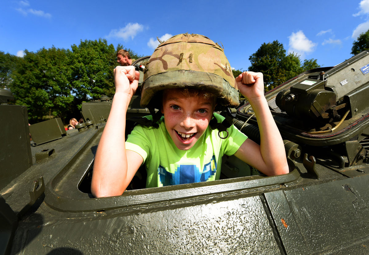 Hundreds turn out for MOD Stafford open day | Express & Star