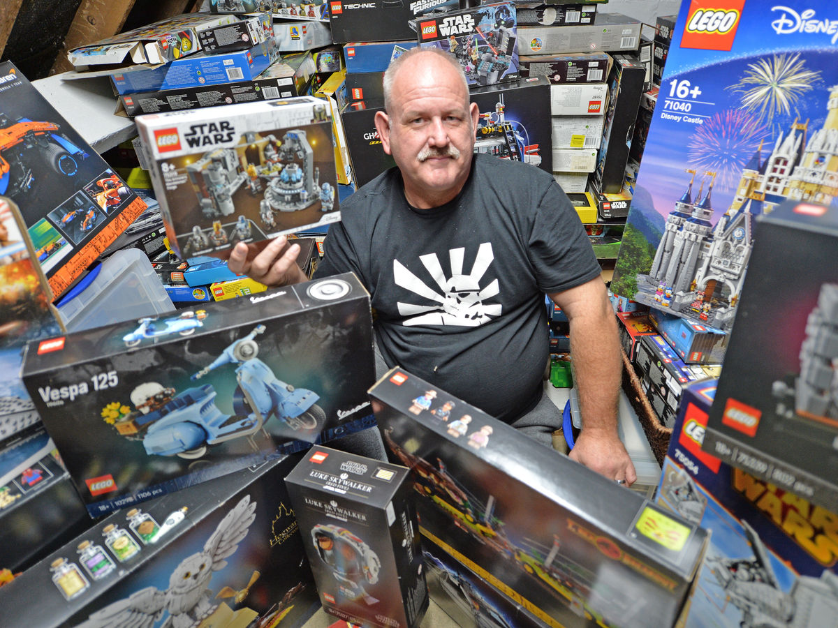 Lego-obsessed lorry driver fills house with creations after injury left ...