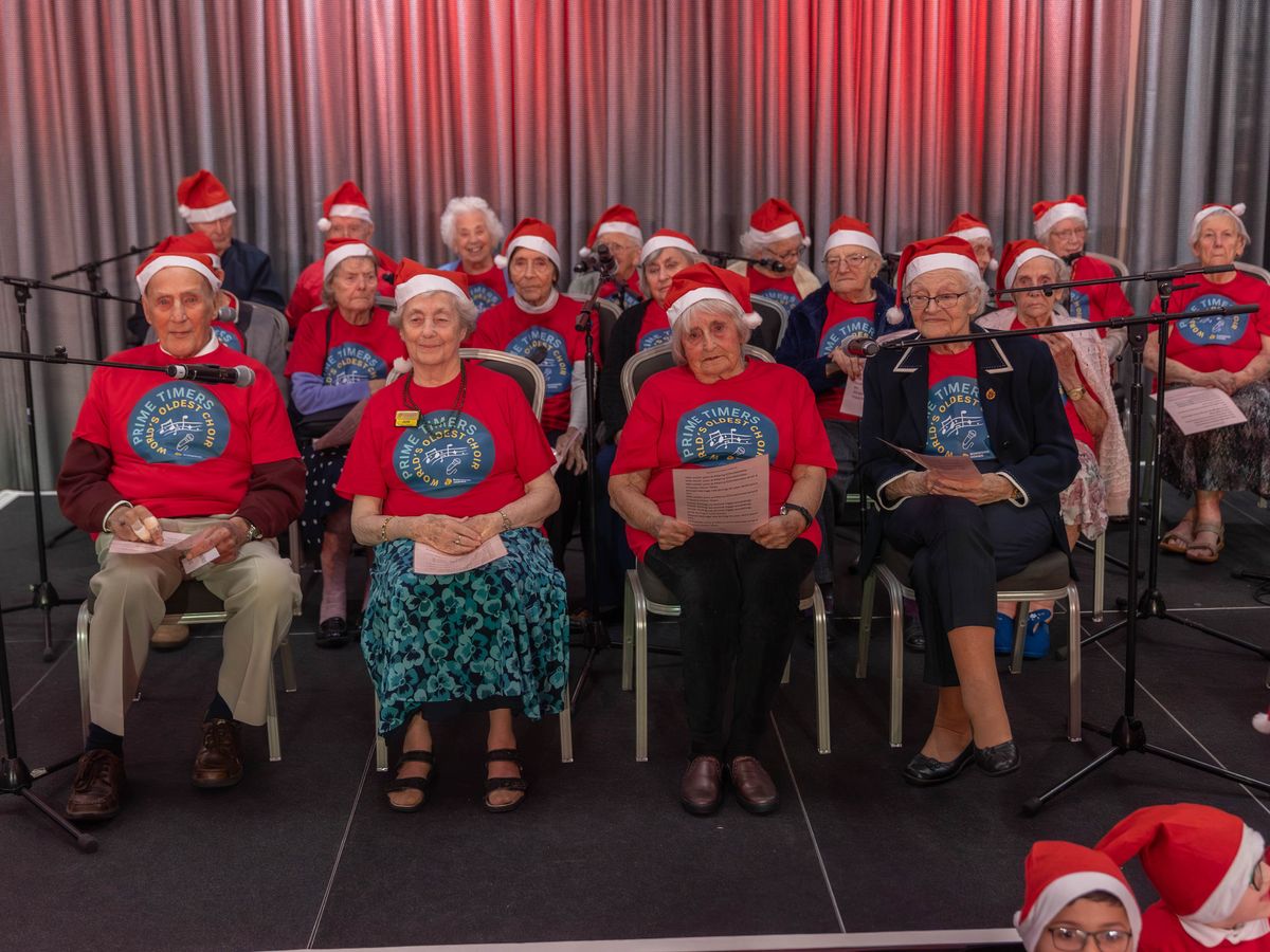 Care home residents break record for world’s oldest choir with average ...