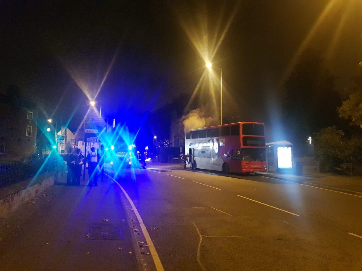Arson attack leaves bus damaged in Bilston | Express & Star