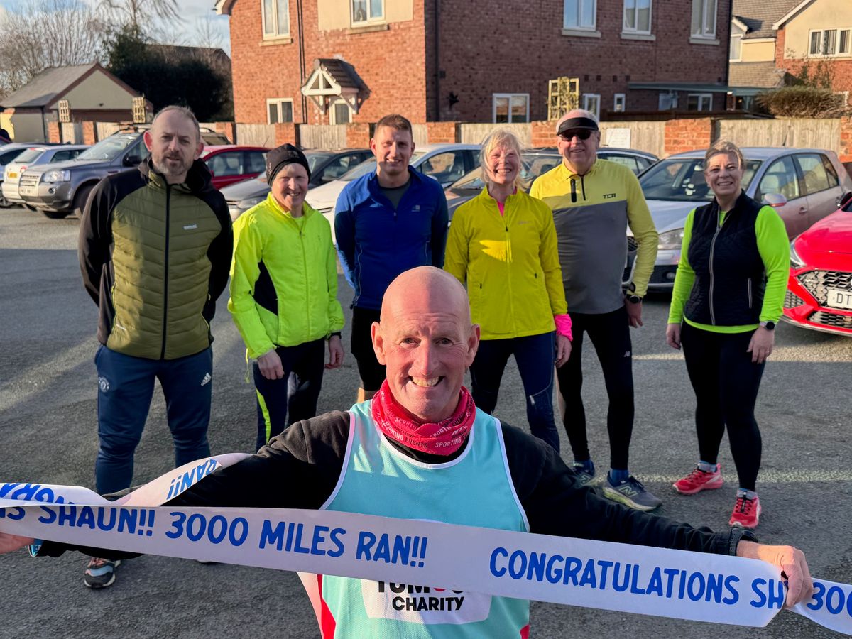 Four pairs of trainers, 3,000 miles, and thousands of pounds raised for ...