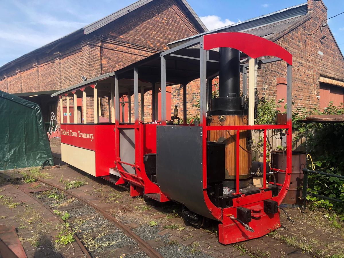 'This unique piece of local history is back in action!' Telford steam ...