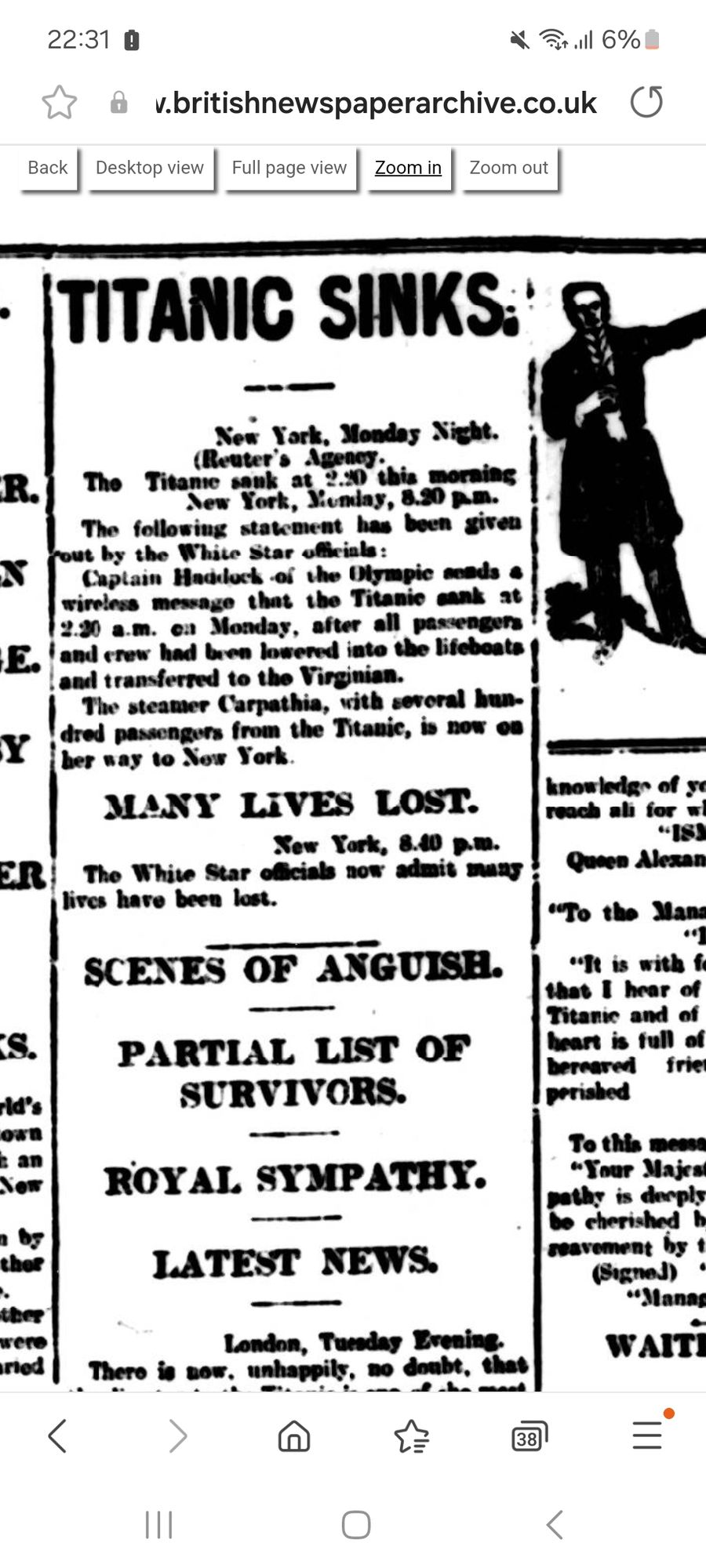 Titanic's anchor: A remarkable part of Black Country history ...