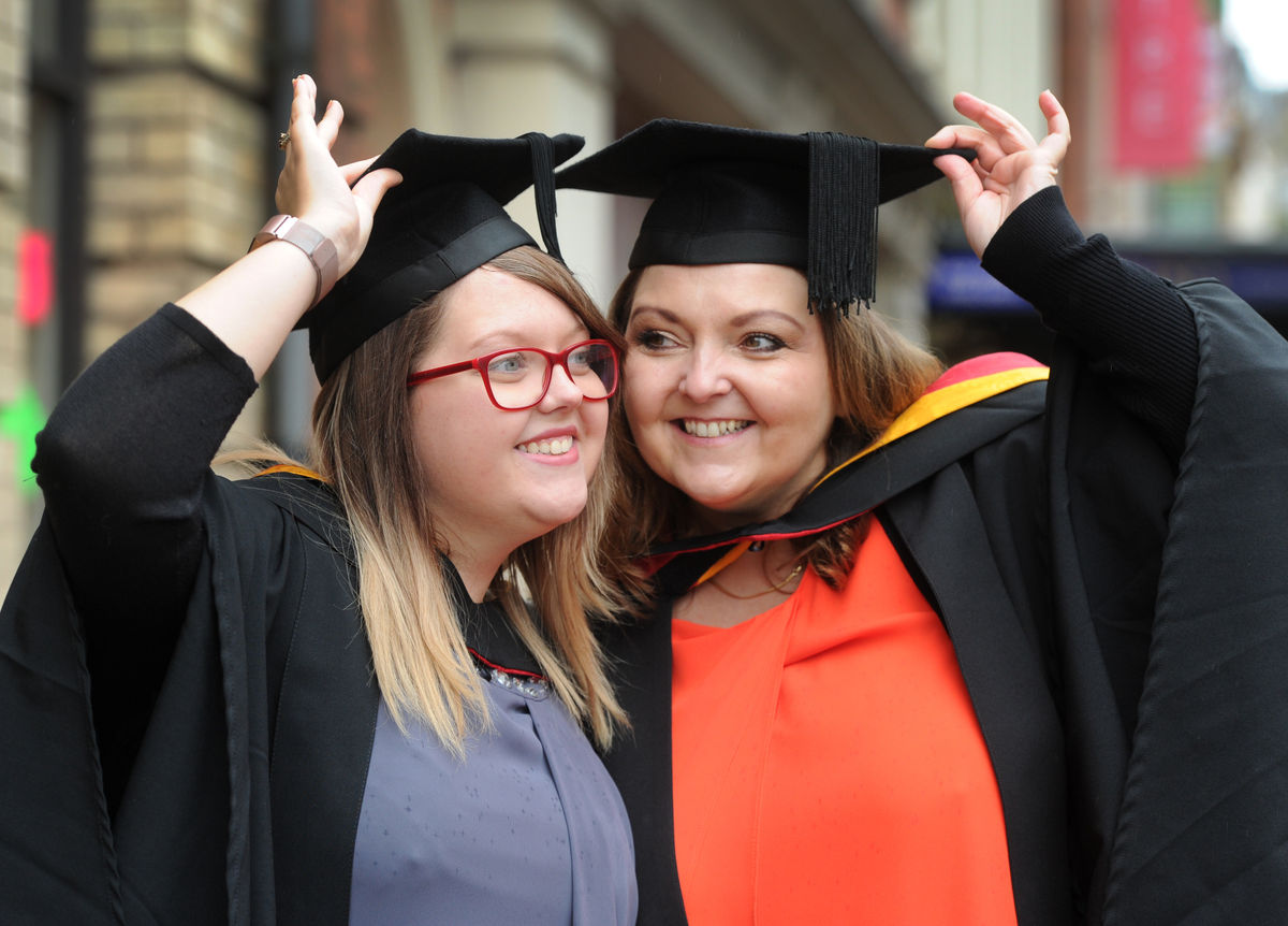Wolverhampton University graduation: Students don caps and robes at ...